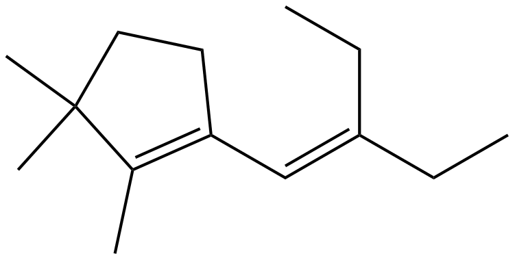 1-(2-ethyl-1-butenyl)-2,3,3-trimethylcyclopentene -- Critically Evaluated Thermophysical ...