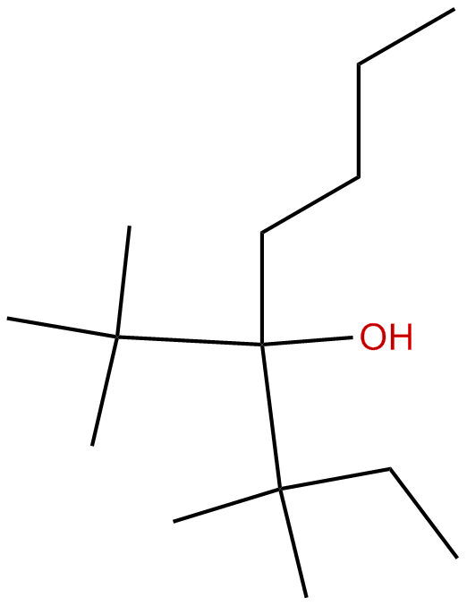 3,3-dimethyl-4-(1,1-dimethylethyl)-4-octanol -- Critically Evaluated Thermophysical Property ...