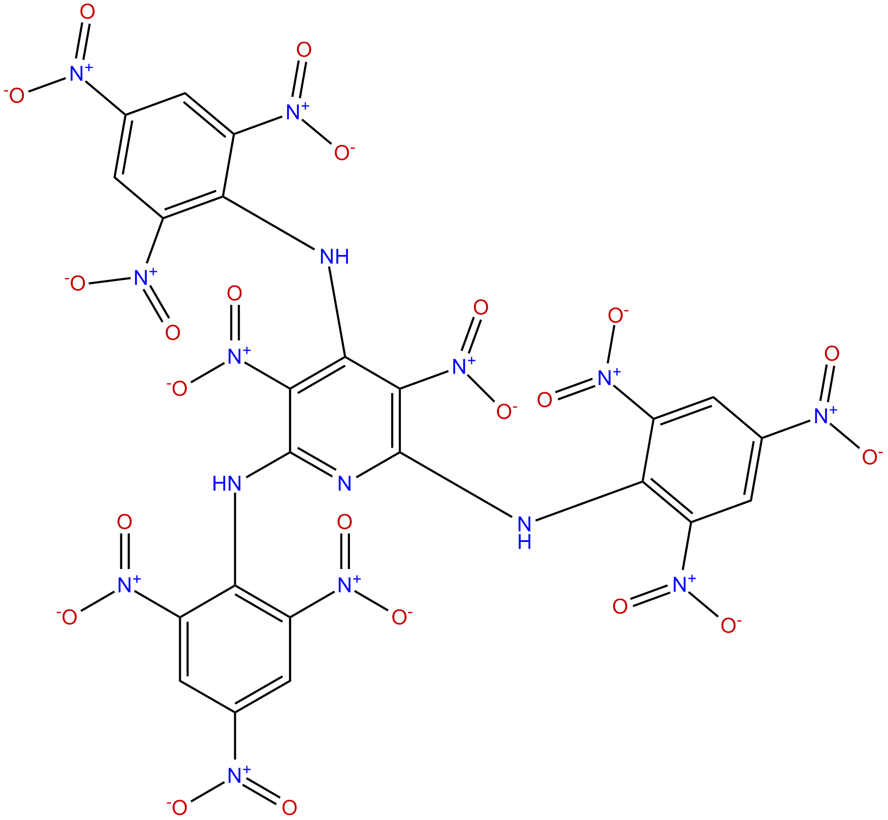 3,5-dinitro-N,N',N''-tris(2,4,6-trinitrophenyl)-2,4,6-pyridinetriamine -- Critically Evaluated ...