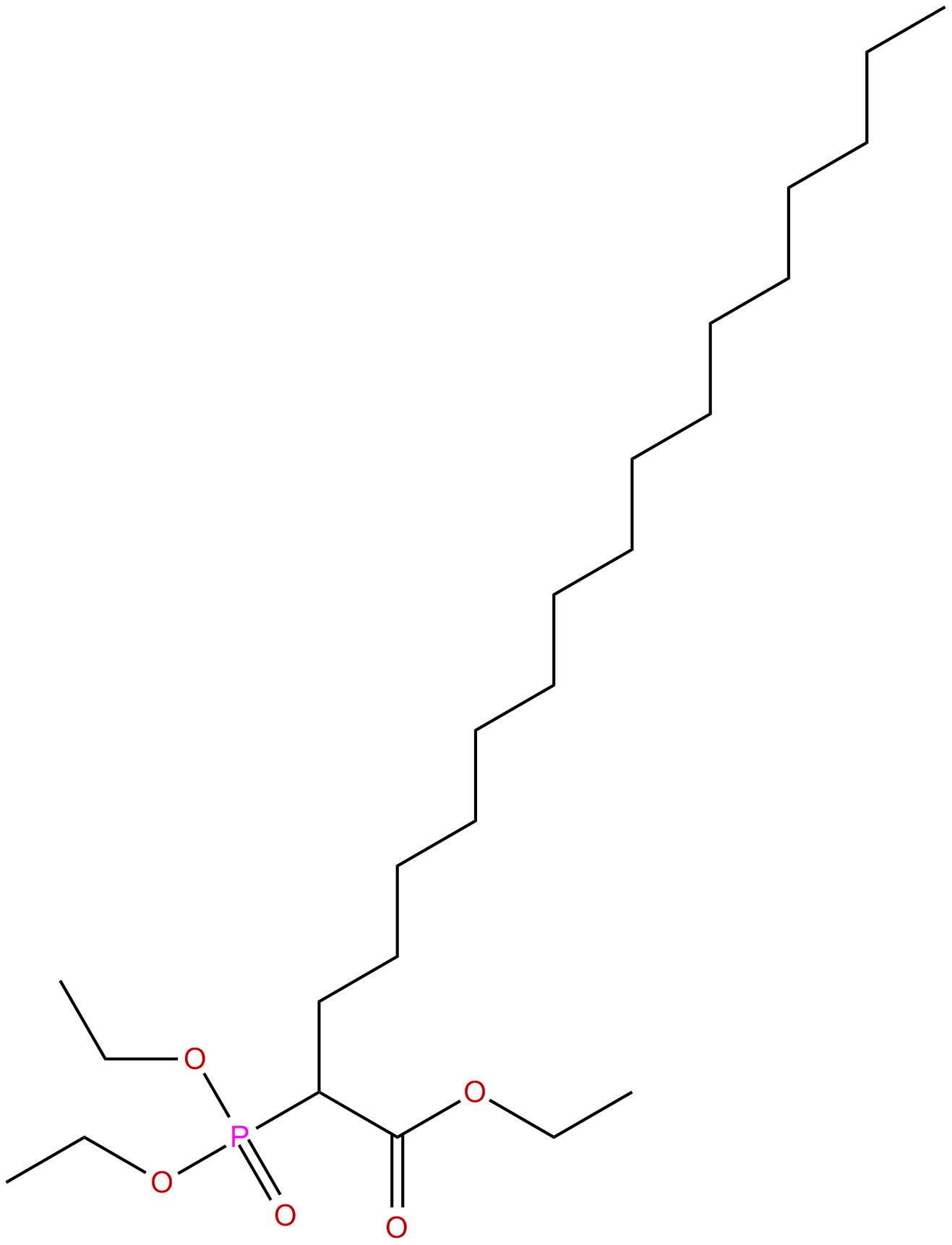 octadecanoic acid, 2-(diethoxyphosphinyl)-, ethyl ester -- Critically Evaluated Thermophysical ...